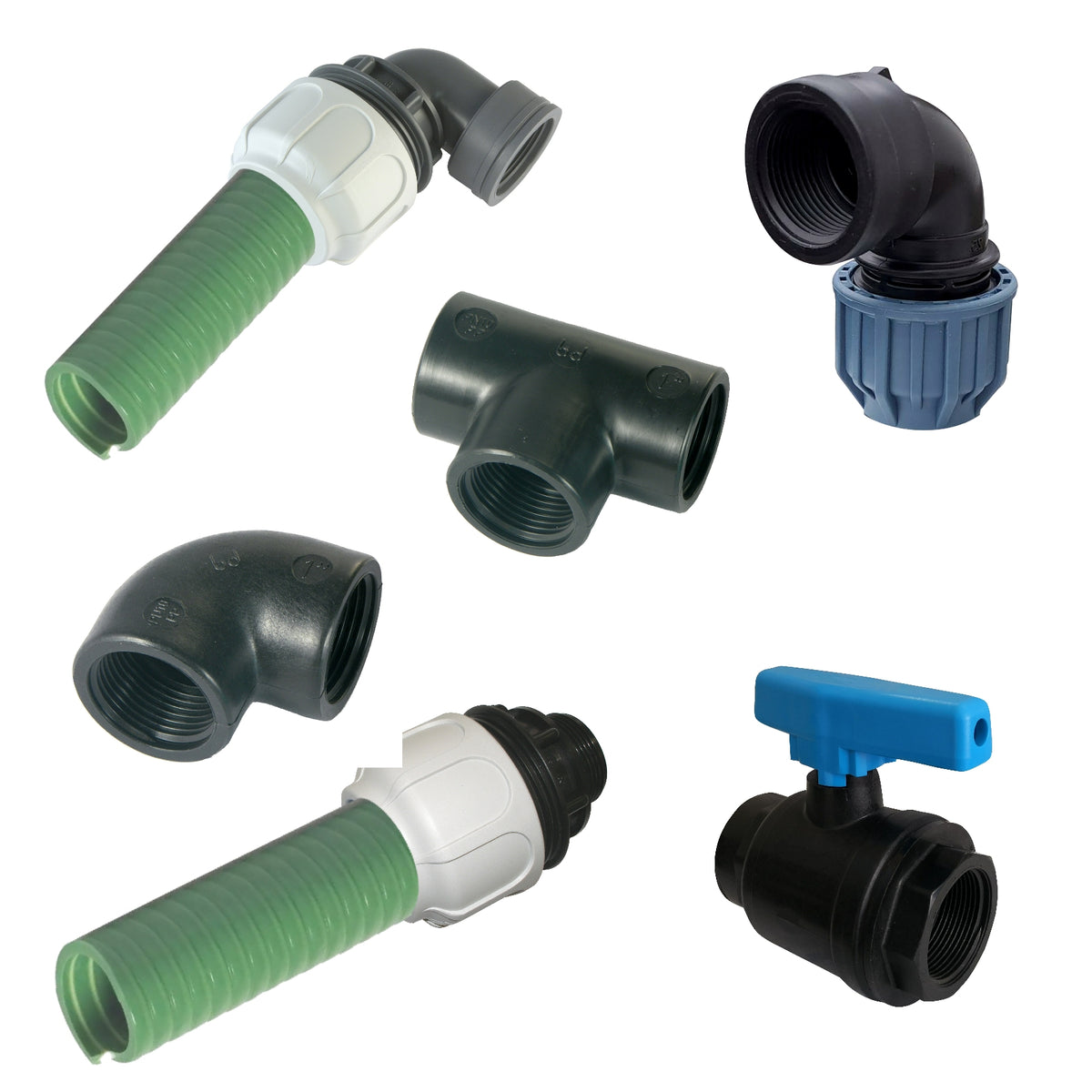 Plastic Pipe Fittings & Valves