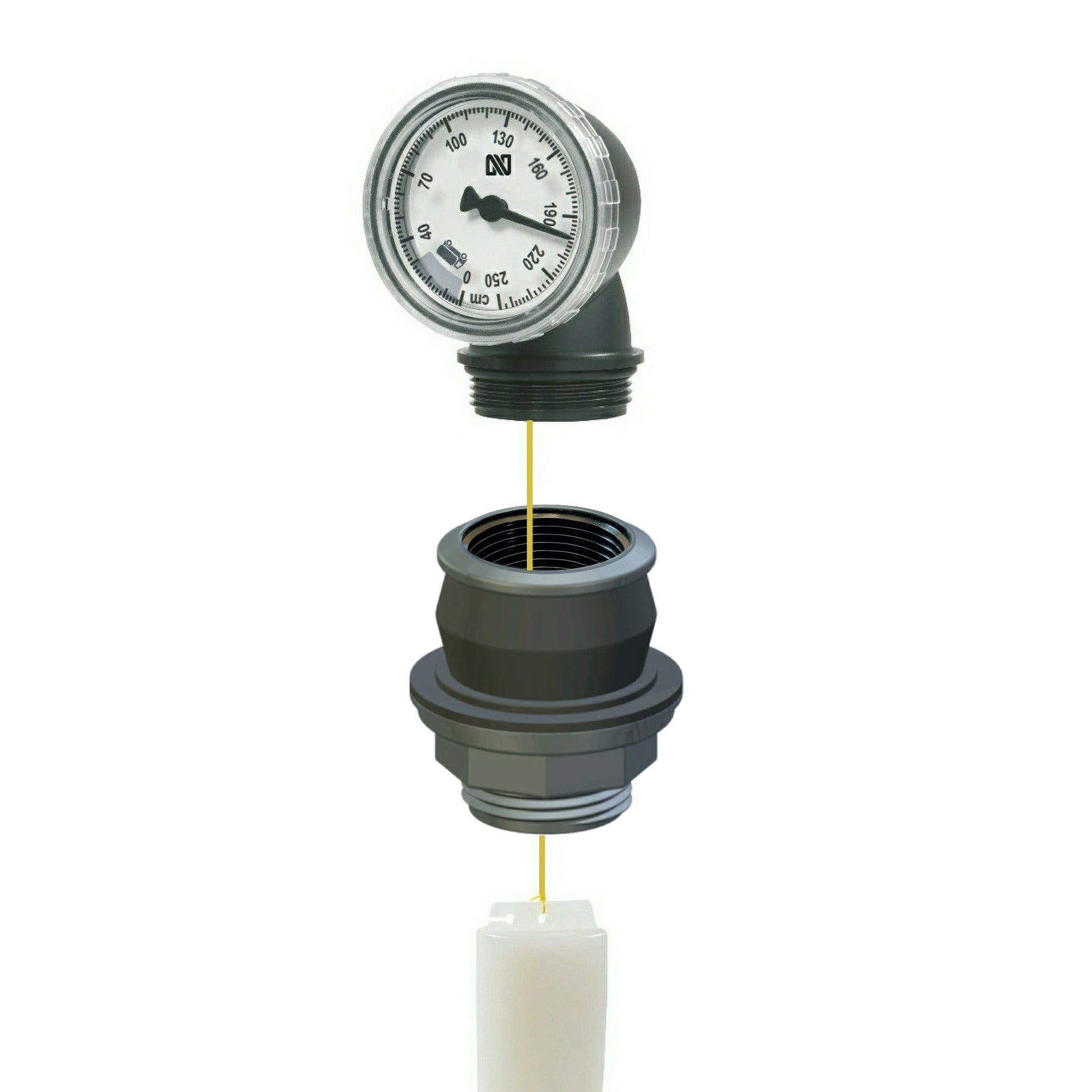 Float Dial Level Gauge QWIKFIT