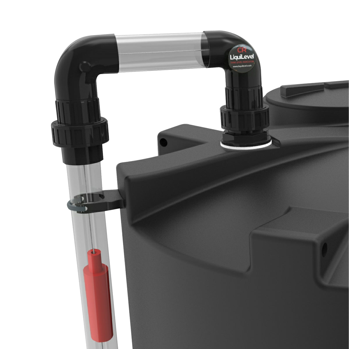 Cat & Mouse reverse float level gauge for chemical & process tanks