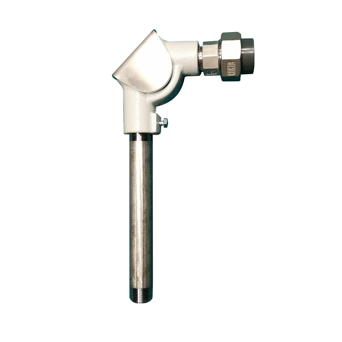 Stainless steel threaded pipe for FBS tank level indicator