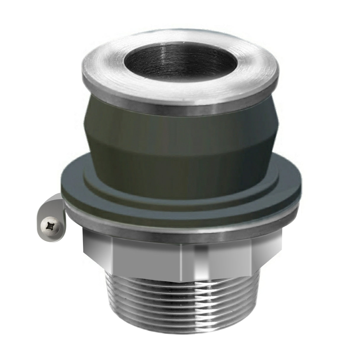 Stainless Steel Tank Connectors with male thread